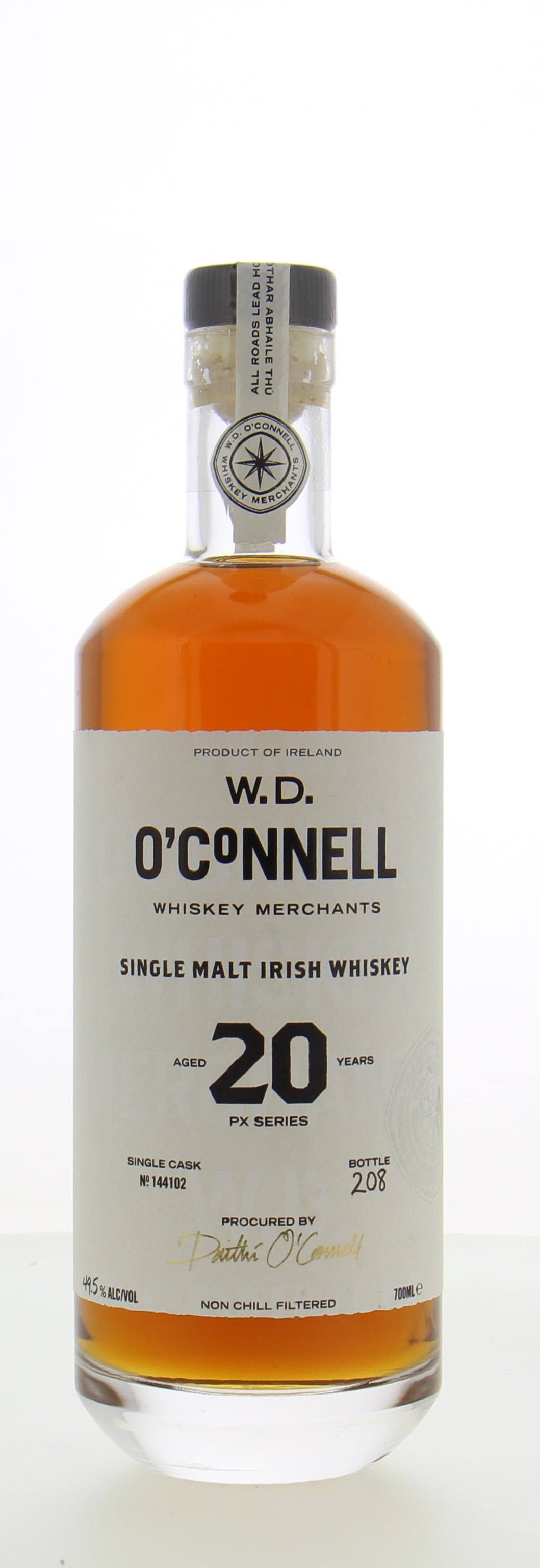 Cooley Distillery W.D. O'Connell 20 Years Old PX-Series 144102 49.5% NV ...